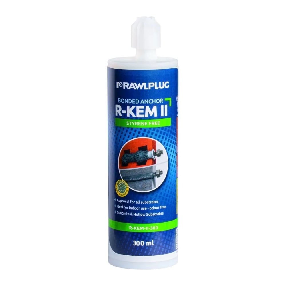 Купить RAWLPLUG химический анкер смола полиэстеровая 300 мл R-KEM-II ...