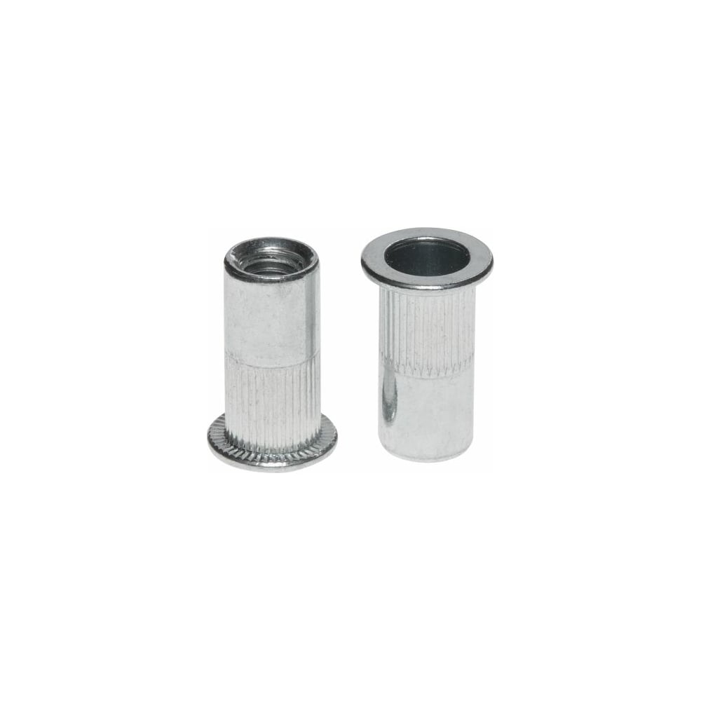 Резьбовая заклепка STARFIX М5 цилиндрический бортик, белый цинк, 50 шт ...