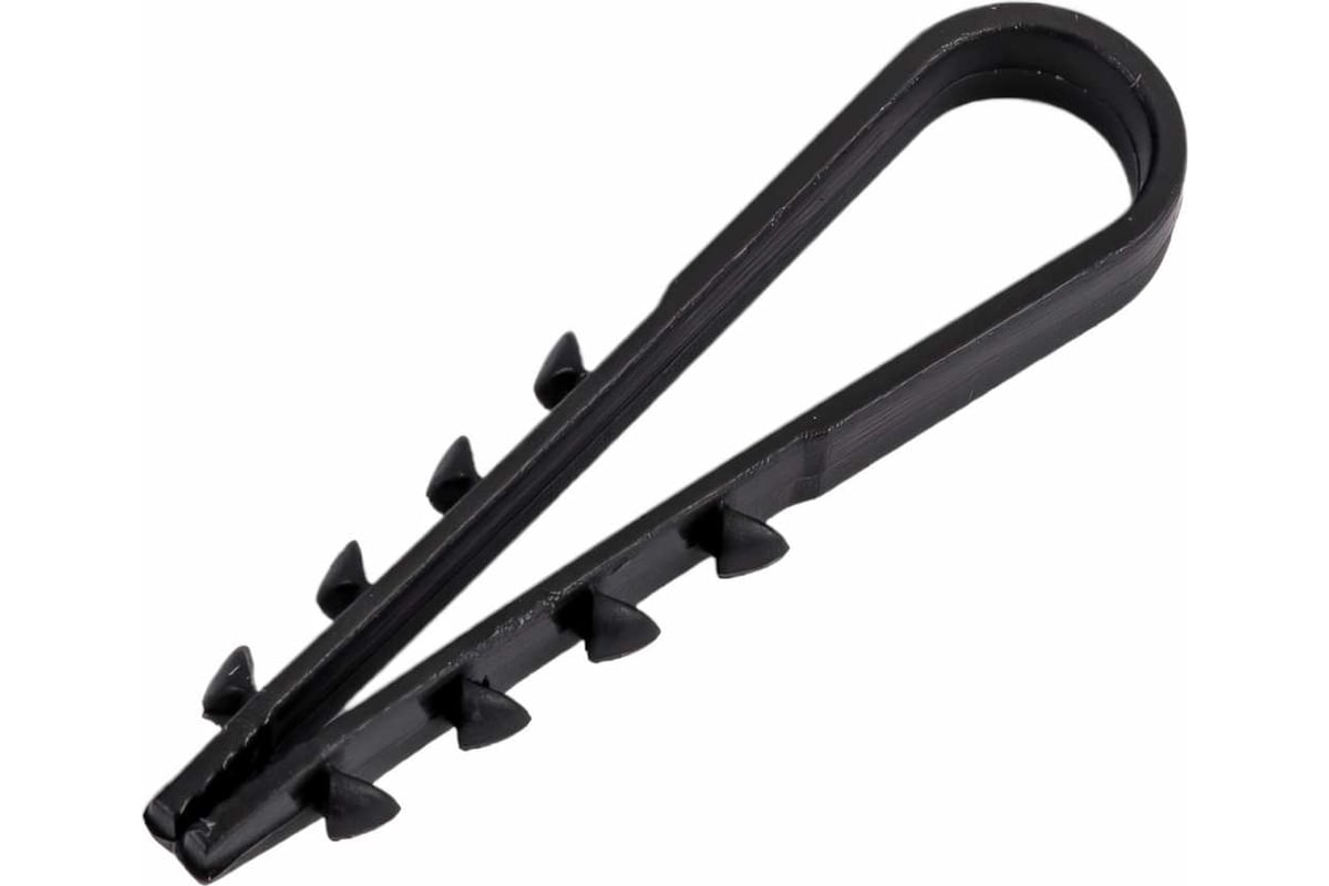 Дюбель-хомут FORTISFLEX нейлон ДХ 5-10 (ч) 100 шт. 59544 - выгодная ...