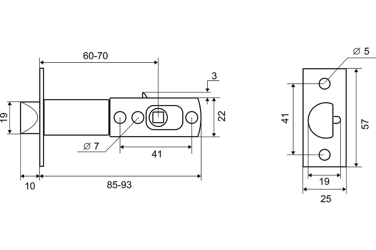 Ручка защелка Palladium 609 SB ET 00011979 - выгодная цена, отзывы ...
