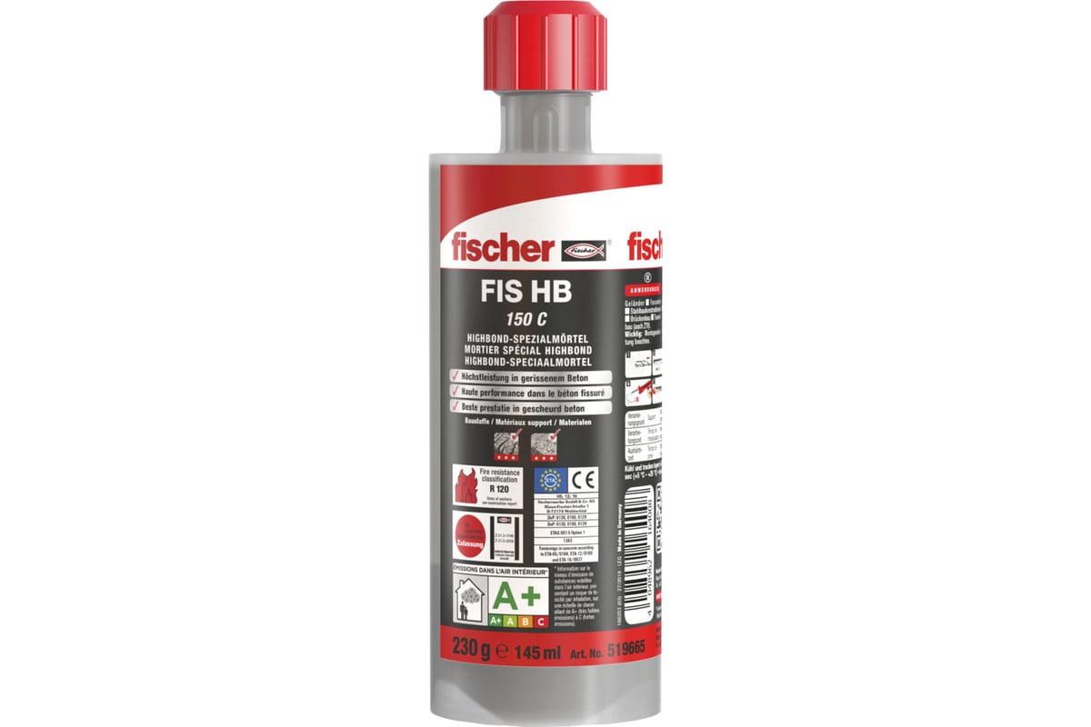 Купить fischer Состав инъекционный FIS HB 150 C 519665 по цене от 2602 ...