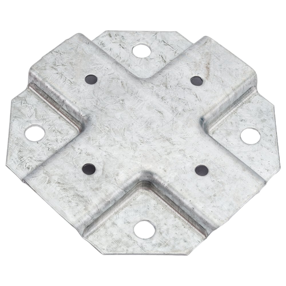 Краб-система Крепче Х-образный, цинк, 25x25 мм, 50 шт. 2947744 ...