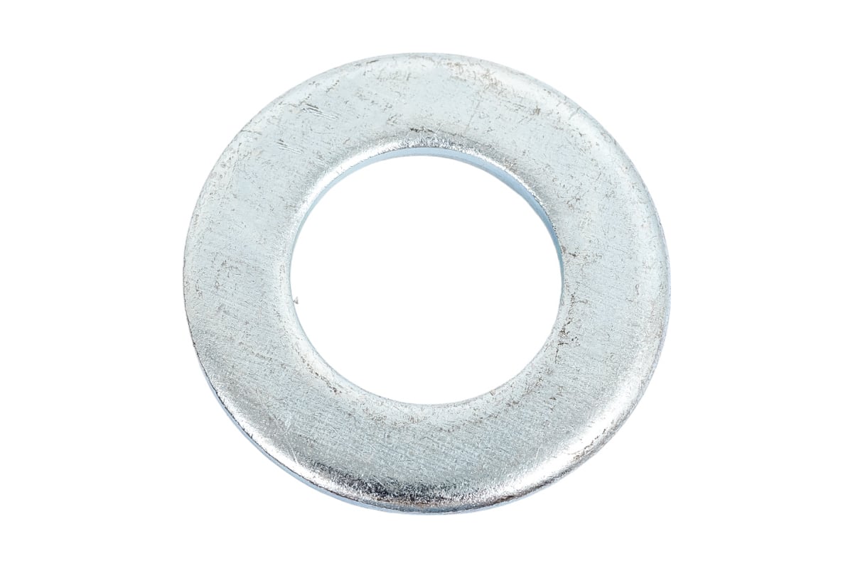 Плоская шайба крепежная техника DIN 125, М24 цинк, пакет 40 шт. 493020 ...