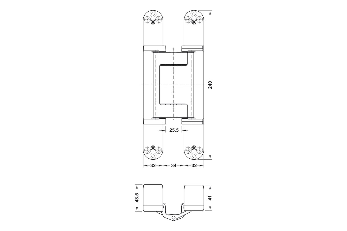 Петля Hafele TECTUS TE 640 3D A8 серебристый 924.17.523 - выгодная цена, отзывы, характеристики ...