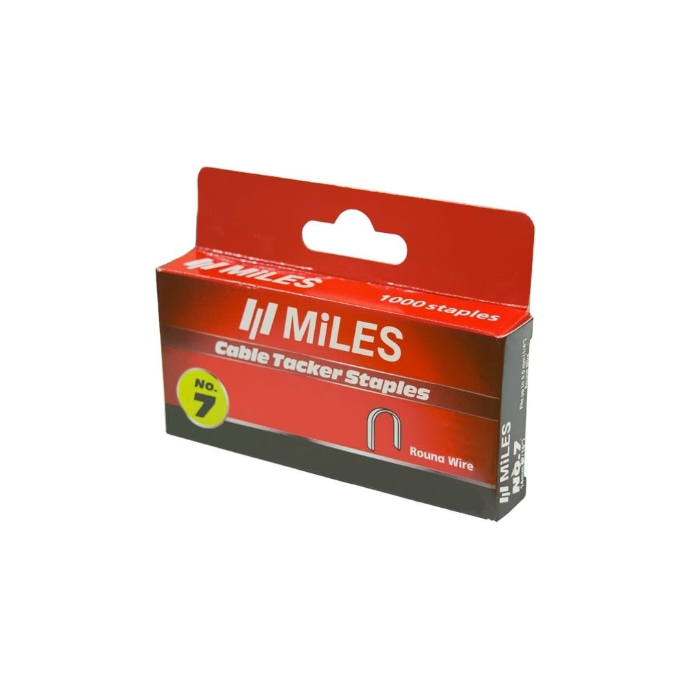Скобы для круглого кабеля КРЕП-КОМП Miles 14 мм, 1000 шт. N7-14mm ...
