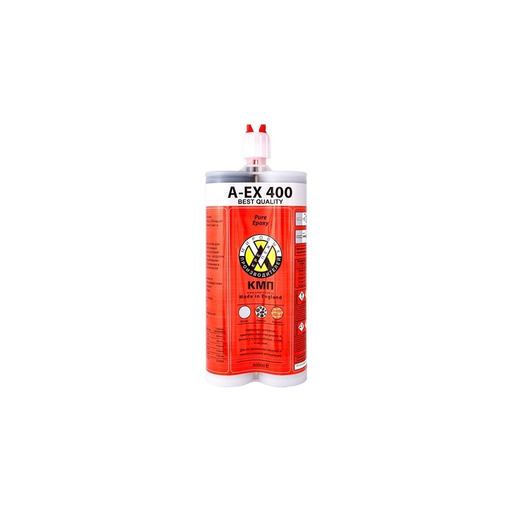 Купить КРЕП-КОМП Химический картридж A-EX 400 ml EPOXY хкэ400 по цене от 2860 р., длина, диаметр ...