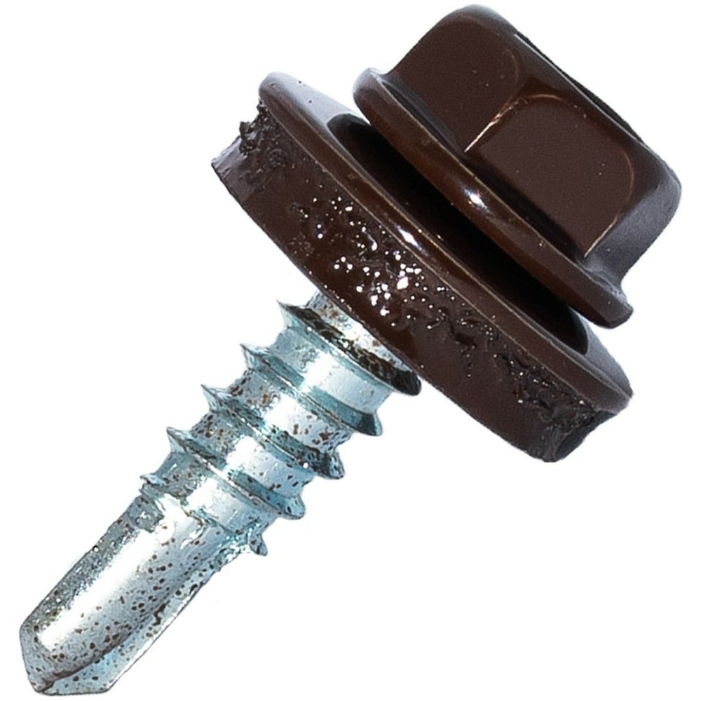 Саморез кровельный по металлу HARDWEX ТМ HWX4-W-P7-4.8x25 мм, св.№3 ...