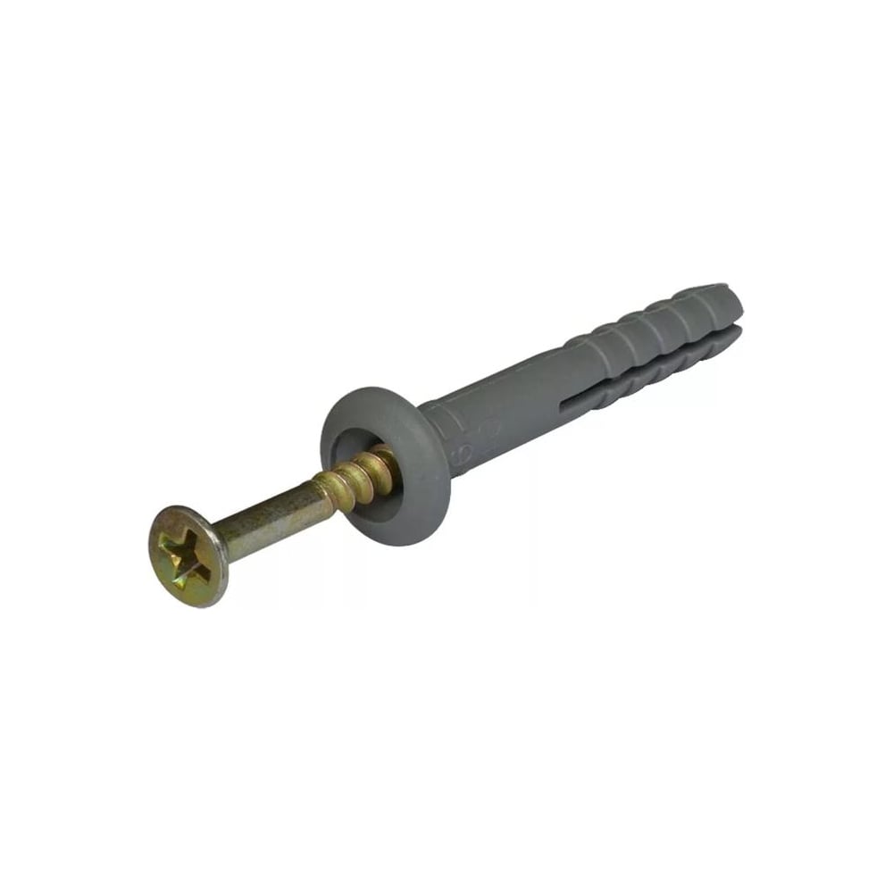 Дюбель-гвоздь INTERFIX 6 К40 грибовидный борт, быстрый монтаж, ПП, 2000 ...