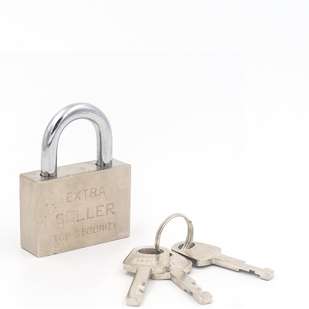 Навесной замок SOLLER exstra 601-60hd сатин 3604 - выгодная цена, отзывы, характеристики, фото ...