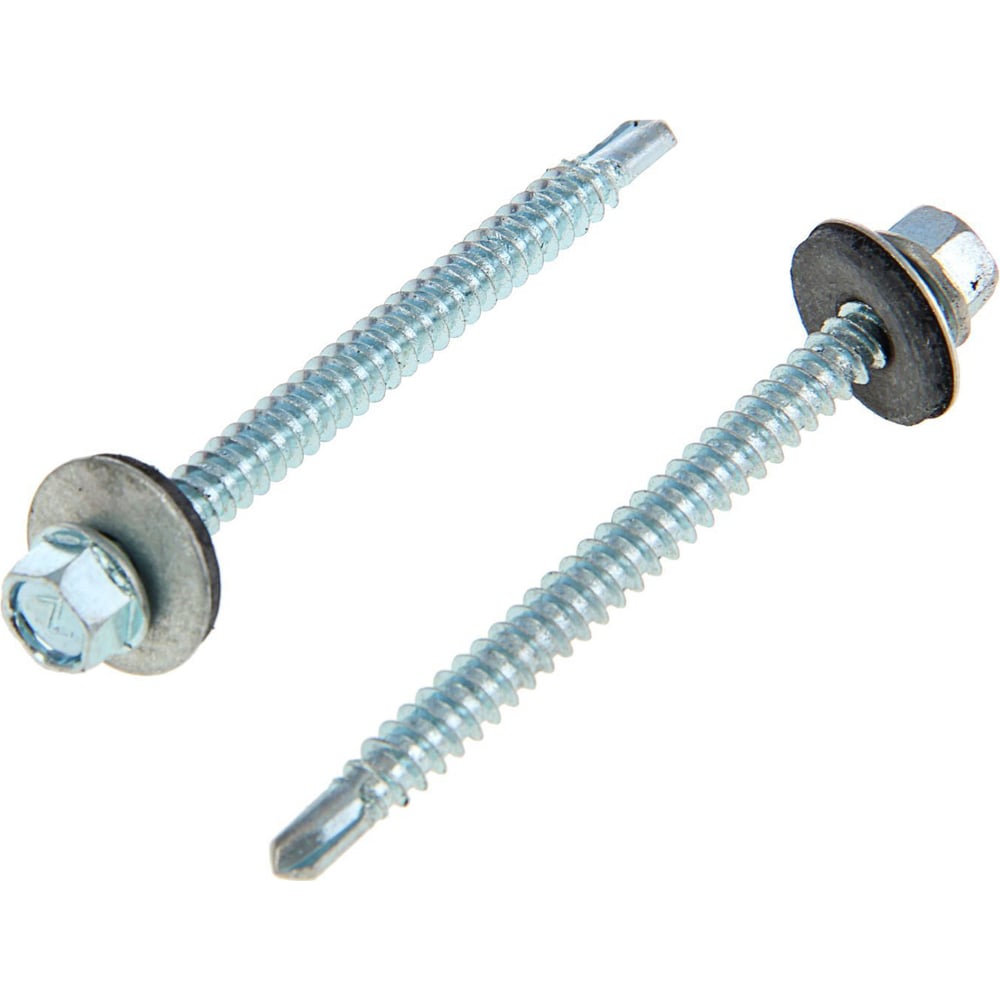 Кровельные саморезы Tech-Krep 6.3x70 мм, оцинкованный, с буром, 5 кг коробка 144794 - выгодная ...