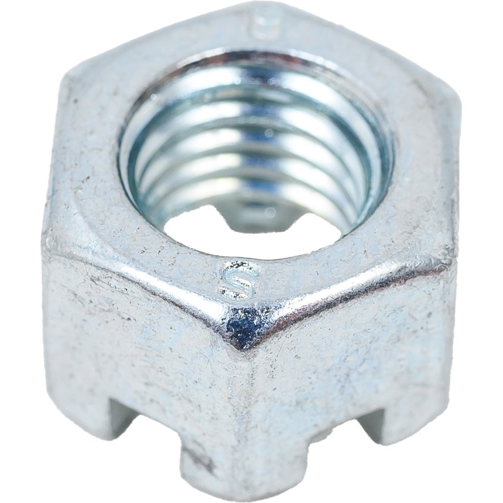 Корончатая гайка ЦКИ DIN935 М8 прорезная 8 Ц SW13 20 шт. 3228 ...