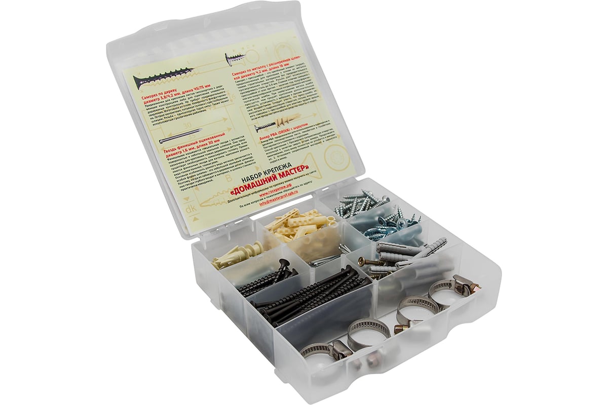 Набор MasterProf ДОМАШНИЙ МАСТЕР №5, 10 позиции; размер бокса 17х16 см СЭ.010041 - выгодная цена ...
