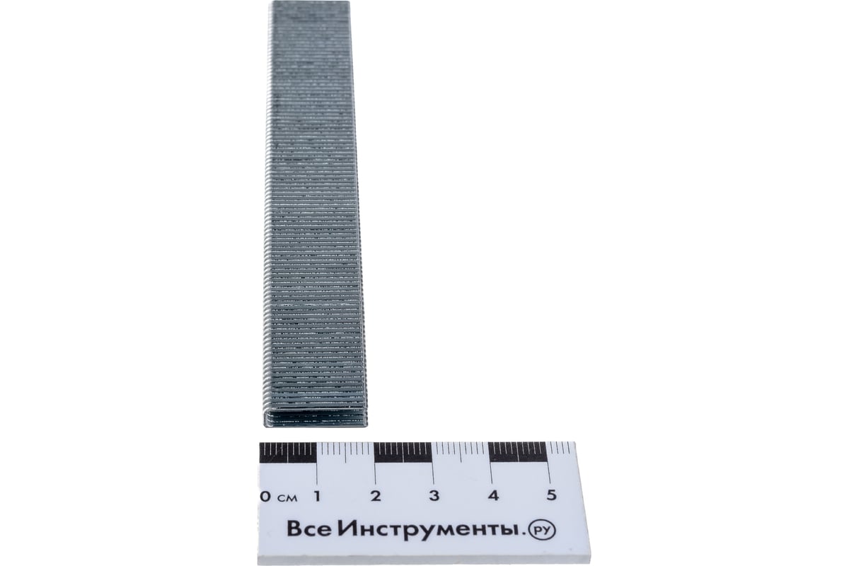 Скобы (5000 шт; 1.05х1.25 мм; 5.7x19 мм) для гвоздескобозабивного пистолета SN4050 FUBAG 140130 ...