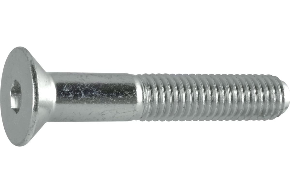 Винт ЦКИ DIN 7991, М10x35 10.9, Ц, HEX 6 20 шт. 37669 - выгодная цена ...