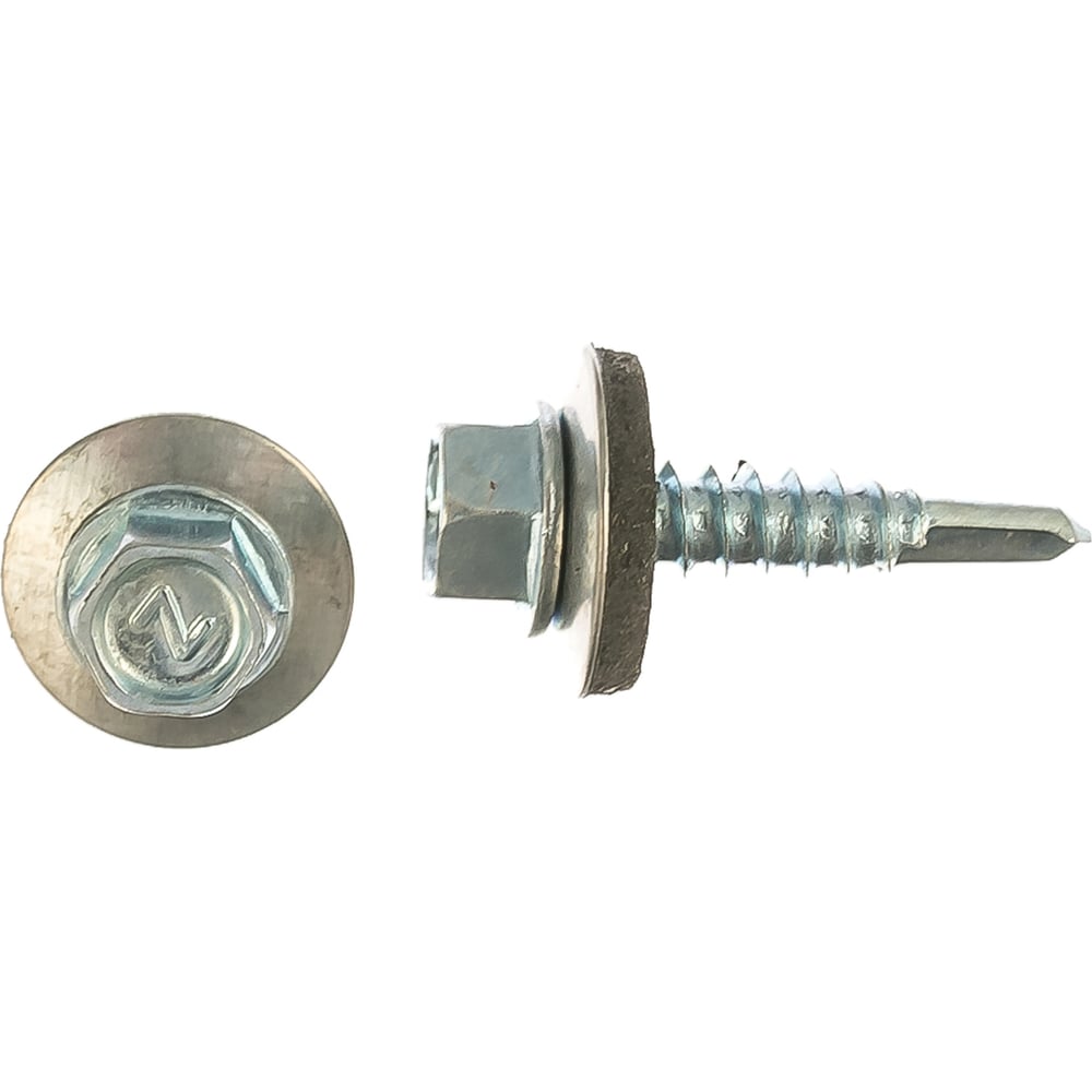 Кровельный саморез Tech-Krep КР ZP сверло 5,5х25 60 шт, коробка с окном ...