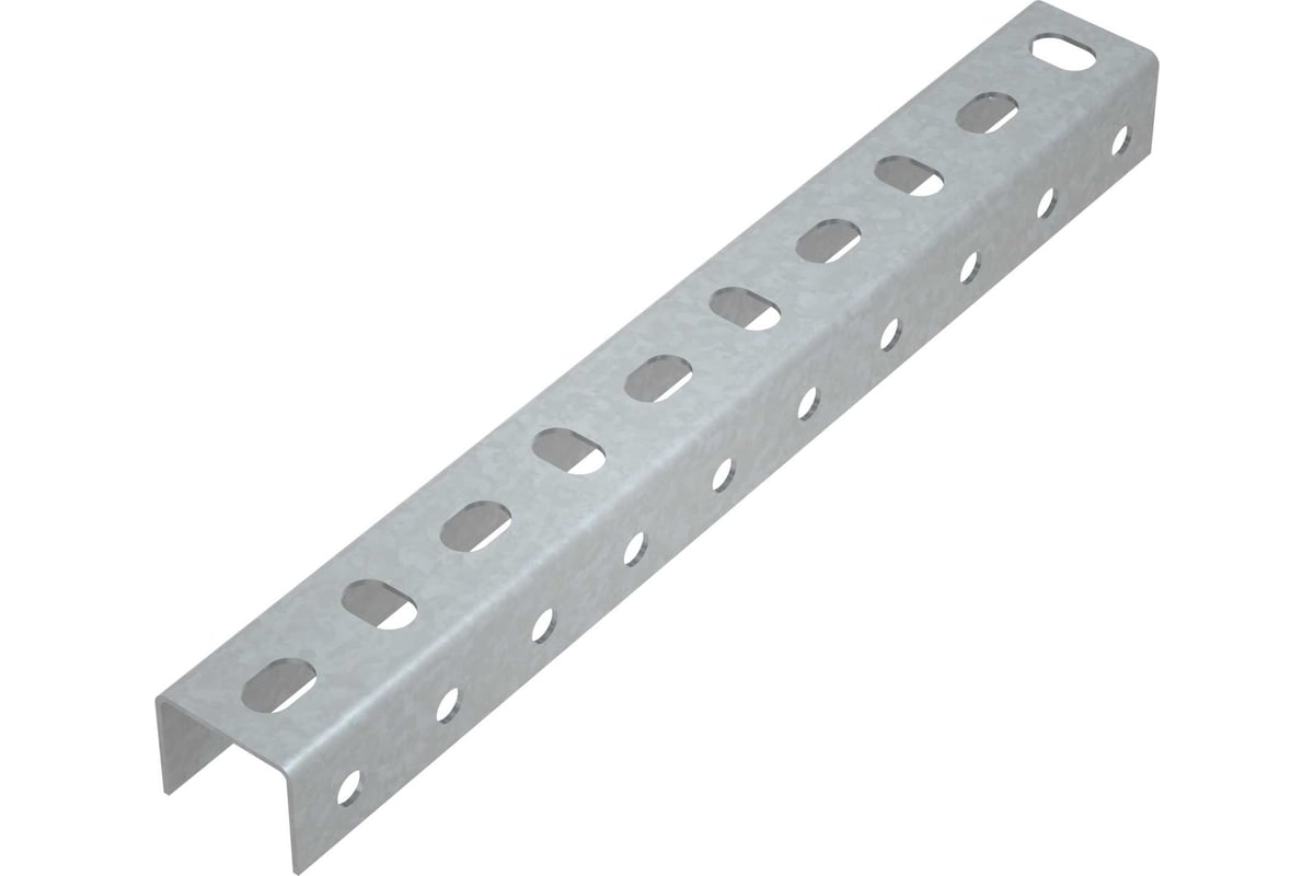 Универсальный профиль Система КМ 36x29x1.5 мм, L600 мм INOX304 UP600 ...