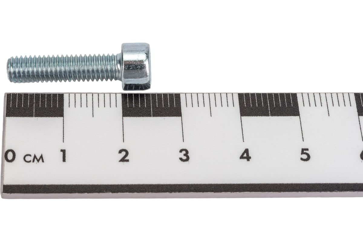 Болт Tech-Krep DIN912 с цилиндрической головкой и внутренним шестигранником 5х20 20 шт - пакет ...