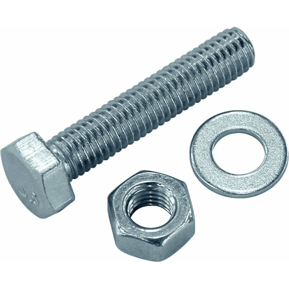 Болт Tech-Krep/Zitar DIN933 с шестигранной головкой, оцинкованный ...