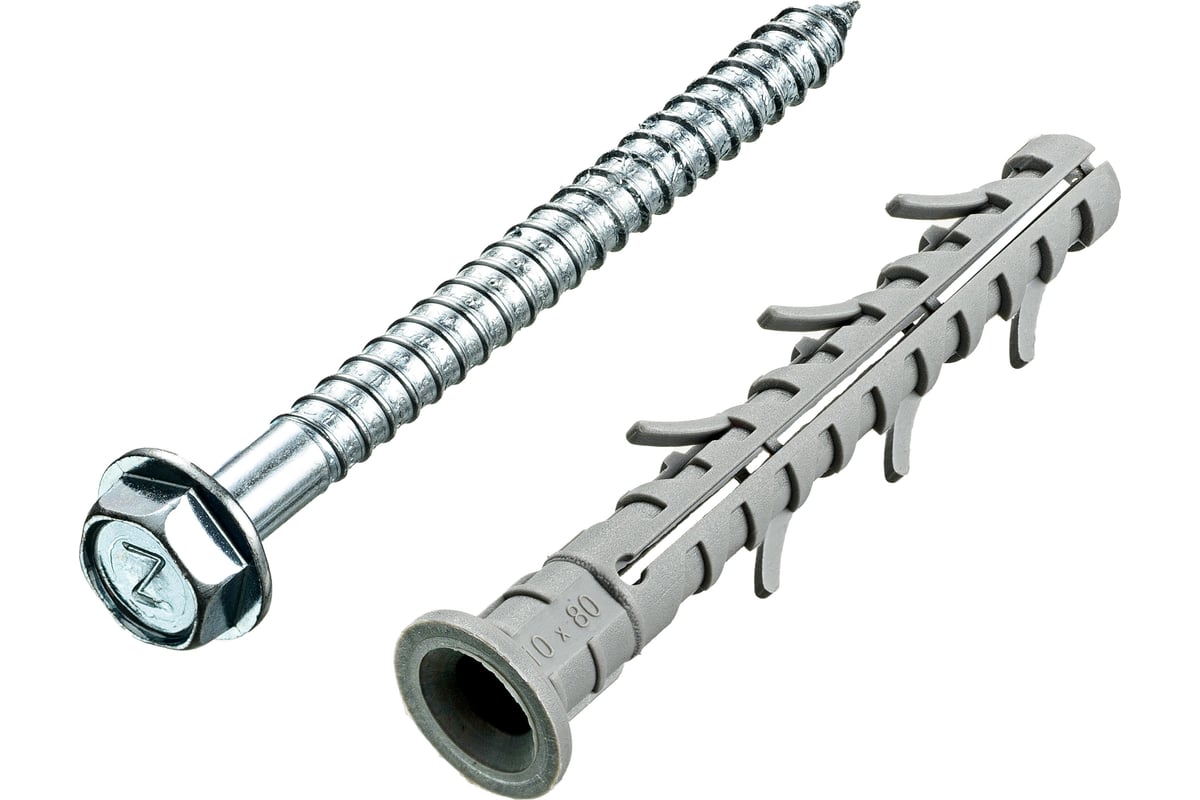 Фасадный дюбель Tech-Krep TSX-500 10x80 50 шт. 155799 - выгодная цена ...