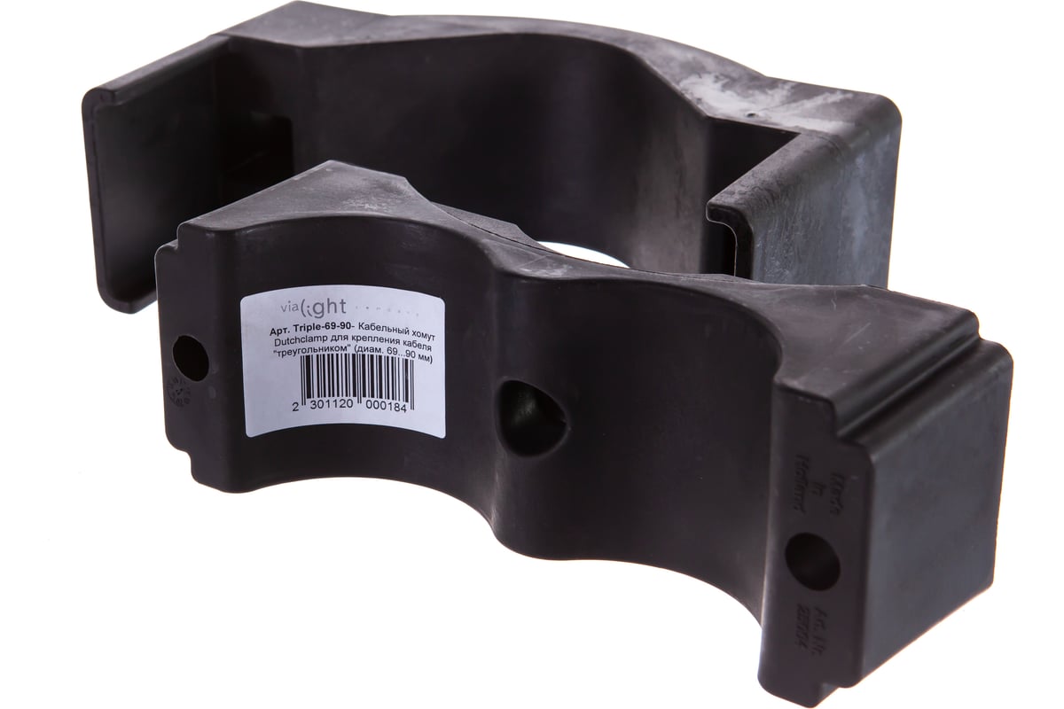 Кабельный хомут для крепления кабеля треугольником Dutchclamp диаметр ...