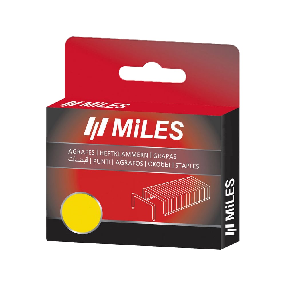 Скобы тип 13 (1000 шт; 14 мм) Miles N13-14 - выгодная цена, отзывы ...