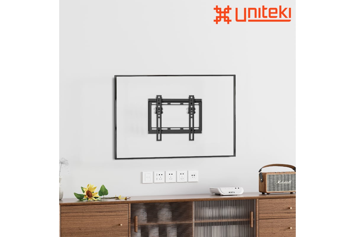 Кронштейн на стену для телевизора или монитора UNITEKI tmn1601n с ...