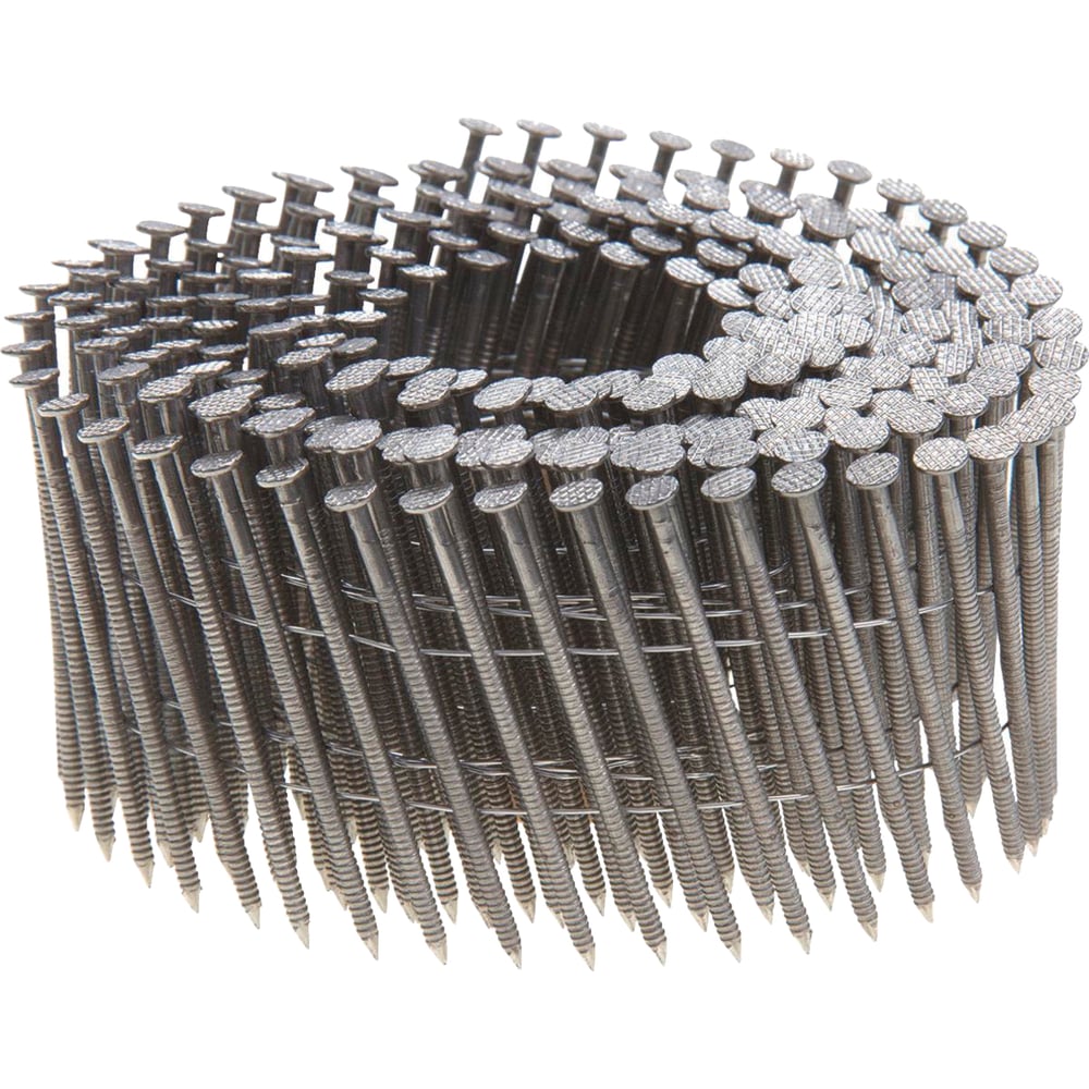 Гвозди барабанные (12000 шт; 2.3x45 мм; кольцевая накатка) для N65C ...