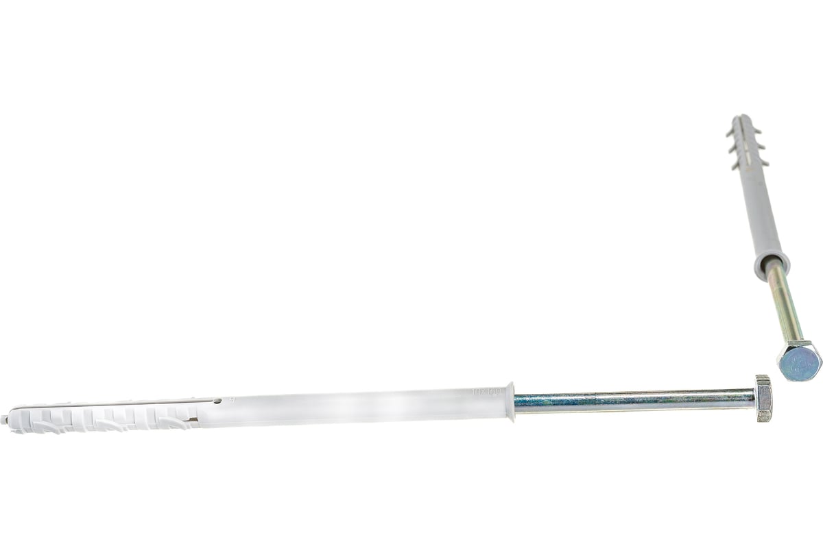 Рамный дюбель ЗУБР Профессионал нейлоновый с шурупом 10 x 160 мм 50 шт ...