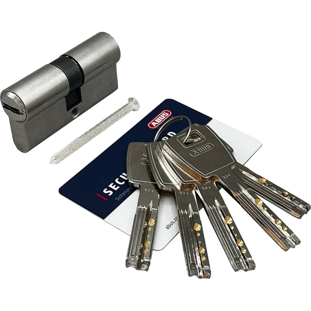 Цилиндровый механизм ABUS x6410 ключ/ключ, 35-35, 70 мм, 5 ключей ...