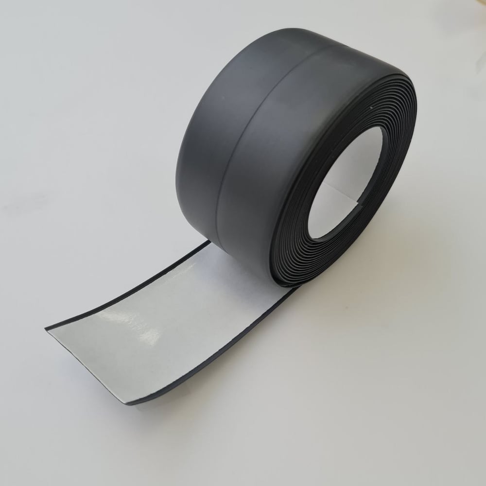 Бордюрная универсальная самоклеящаяся лента FABERHAUS 38ммх3,2м серая ...