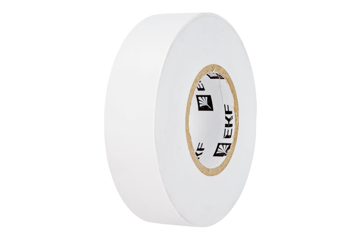 Изолента ПВХ EKF белая 19мм, 20м, серии SafeFlex 10 шт. plc-iz-sf-w ...