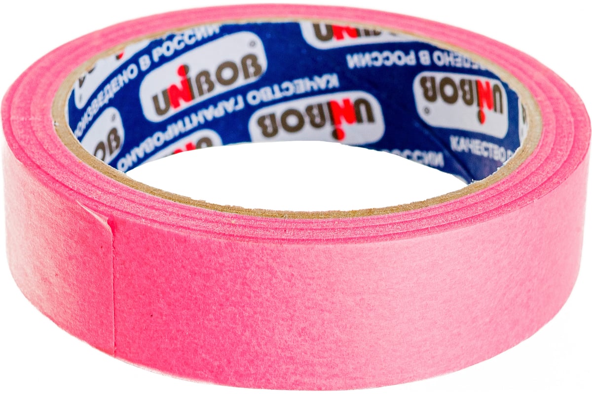 Малярная лента для деликатных поверхностей UNIBOB 25 мм х 25 м 214981 ...