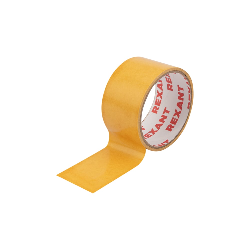 Двухсторонняя клейкая лента REXANT полипропиленовая основа, 48 мм, ролик 5 м 09-6248 - выгодная ...