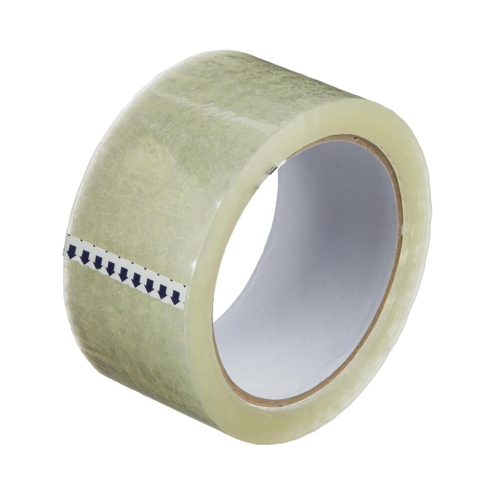 Клейкая упаковочная лента ООО Комус 48 мм х 66 м, прозрачный, 45 мкм, в ...