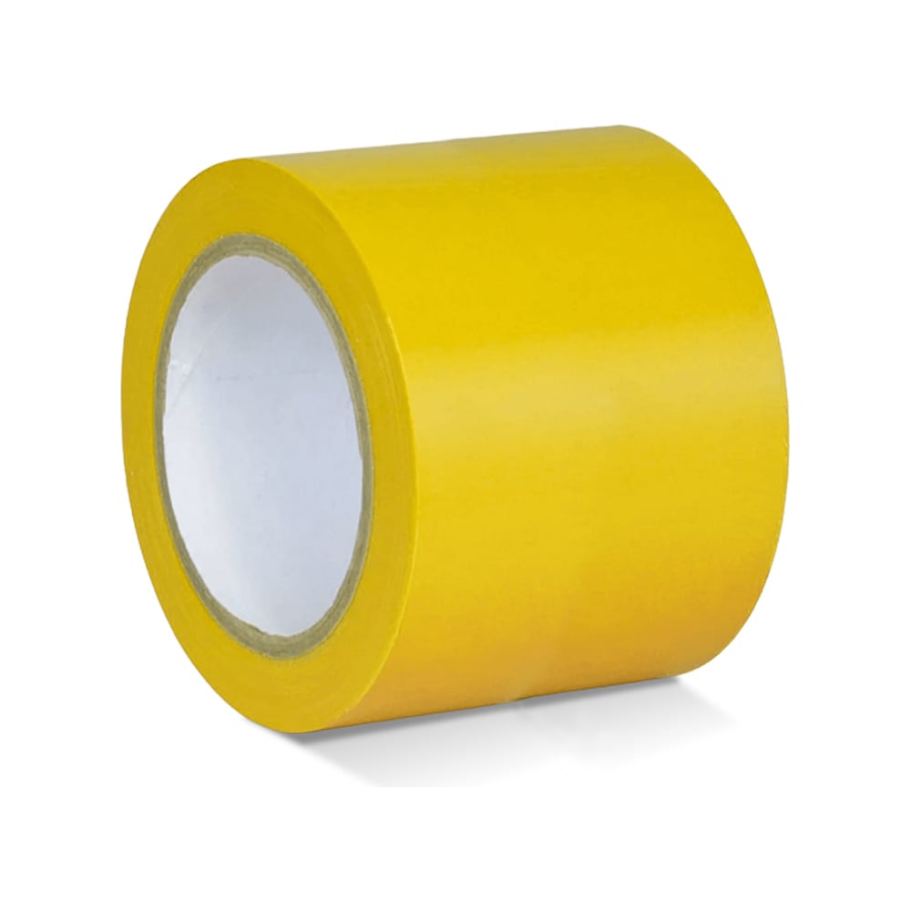 Лента для разметки самоклеящаяся Vell длина 33 м, ширина 100 мм, желтая ...