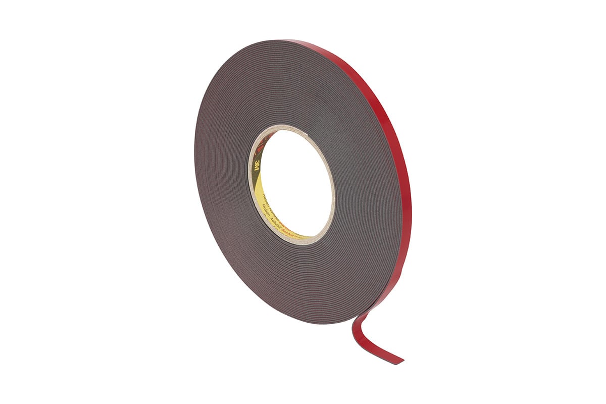 Пеноакриловая двусторонняя клейкая лента 3М 80319 PT1100 A+, 9 мм х 20 ...