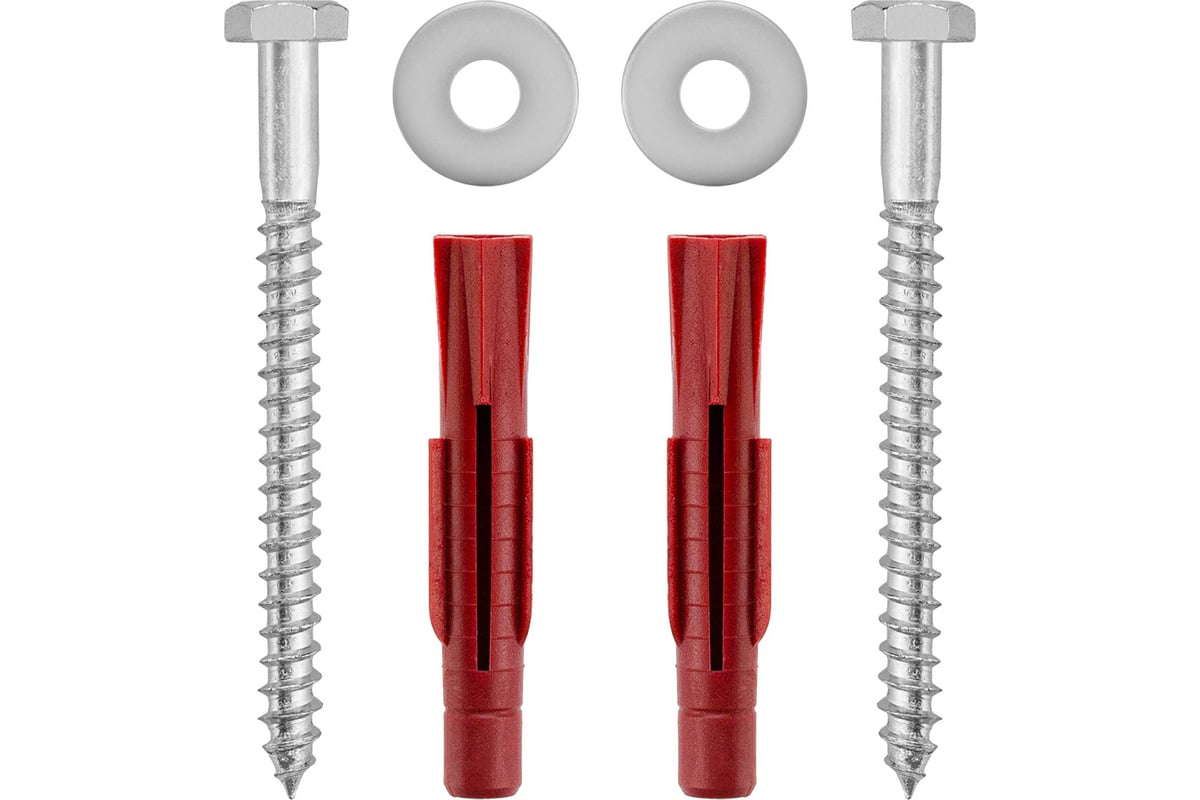 Комплект крепежа кронштейна раковины MasterProf 2 шт ИС.130173 - выгодная цена, отзывы ...