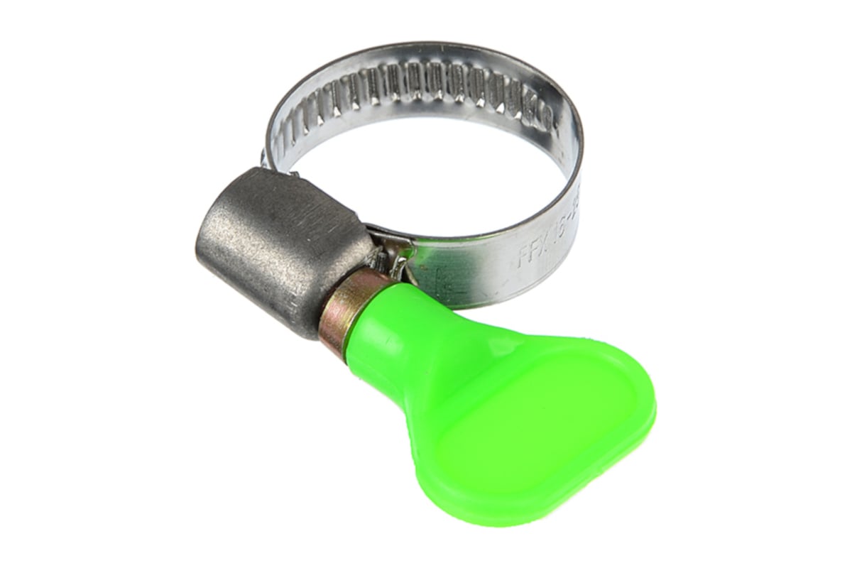 Обжимной хомут для шланга MasterProf 1/2" 10 - 16 мм, бабочка, 2 шт ДС.030023 - выгодная цена ...