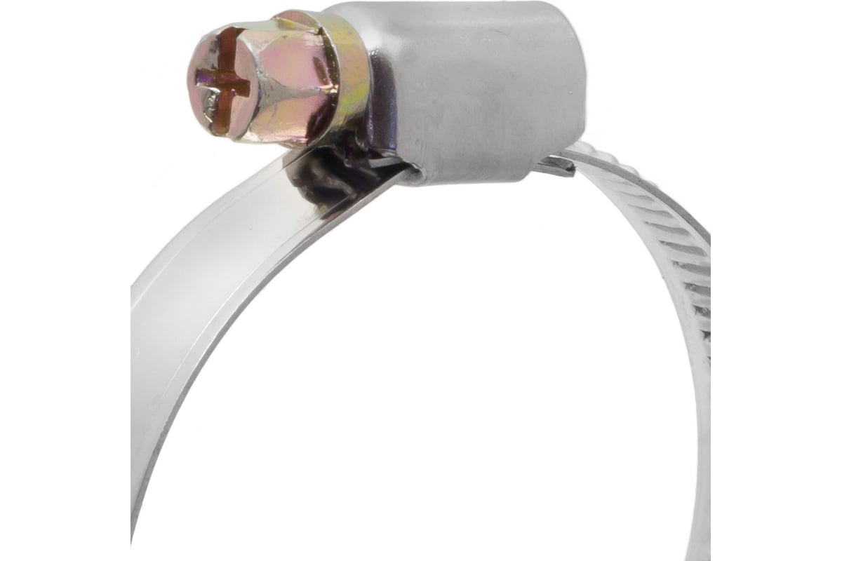 Обжимной хомут из нержавеющей стали Masterprof 32-50 мм, 2 шт ИС.140243 - выгодная цена, отзывы ...