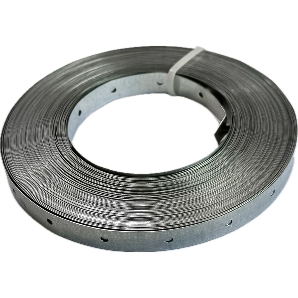 Тарная монтажная лента с отверстием BILTI 12x0.4 мм, 25 м.п., 10 шт. Б ...