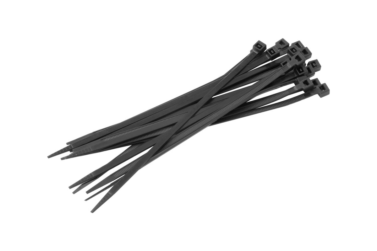 Хомут EKF, 3.6 x 200 мм, нейлоновый, черный, Basic, SQplc-cb-3.6x200 - выгодная цена, отзывы ...