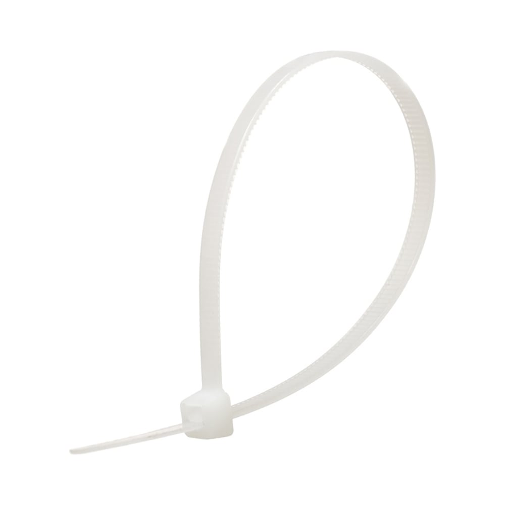 Бандаж для кабеля Стройбат 5х400 мм белый 100 шт. 1226035/138190 ...