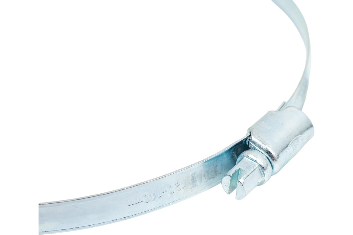 Обжимной хомут MasterProf 9 мм, оцинкованный, 120-140 мм, 2 шт. ИС.140970.2 - выгодная цена ...