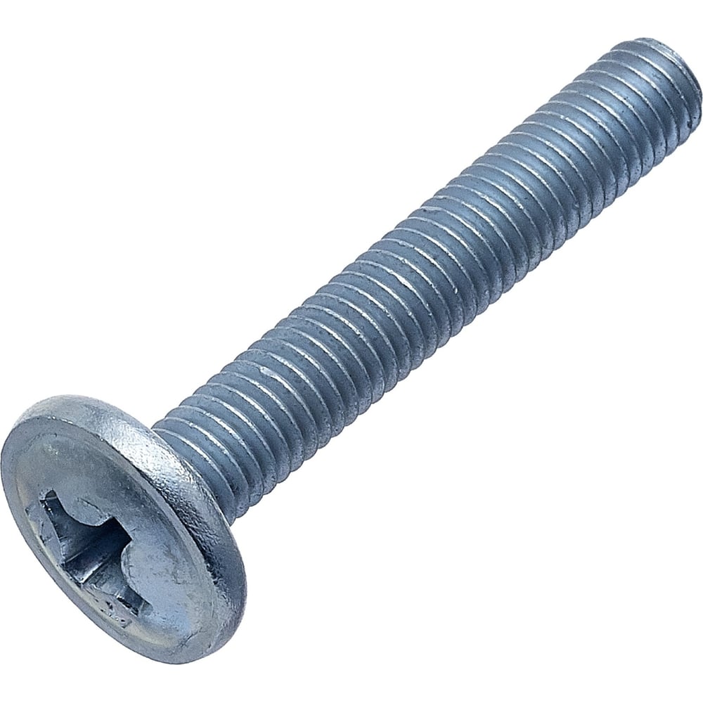 Винт мебельный Стройметиз M4x40 мм, DIN 967, цинк, 8 шт. европодвес ...