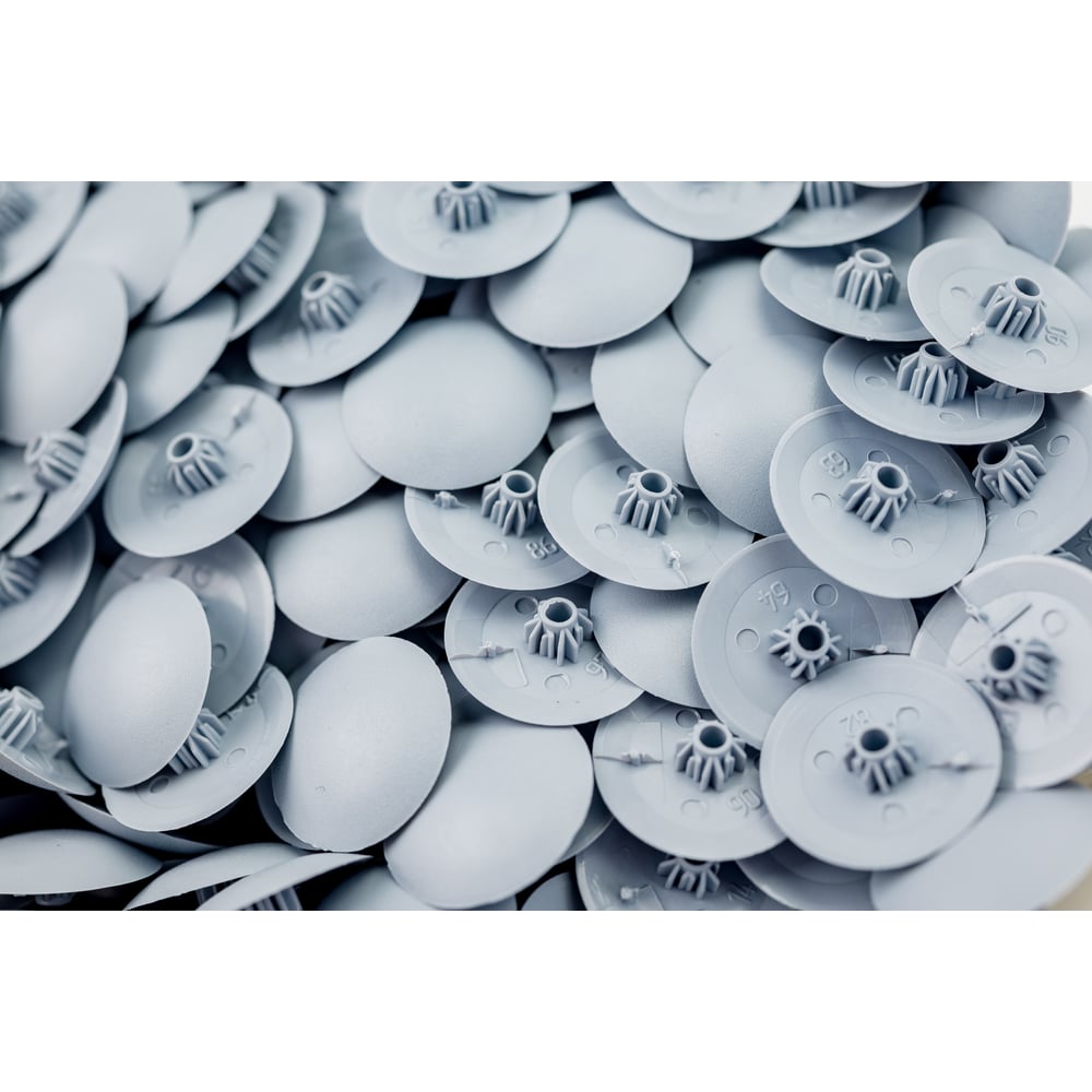 Заглушка под саморез КРЕП-КОМП №2, светло-серая PH2/PZ2 1000 шт зпс2 св ...