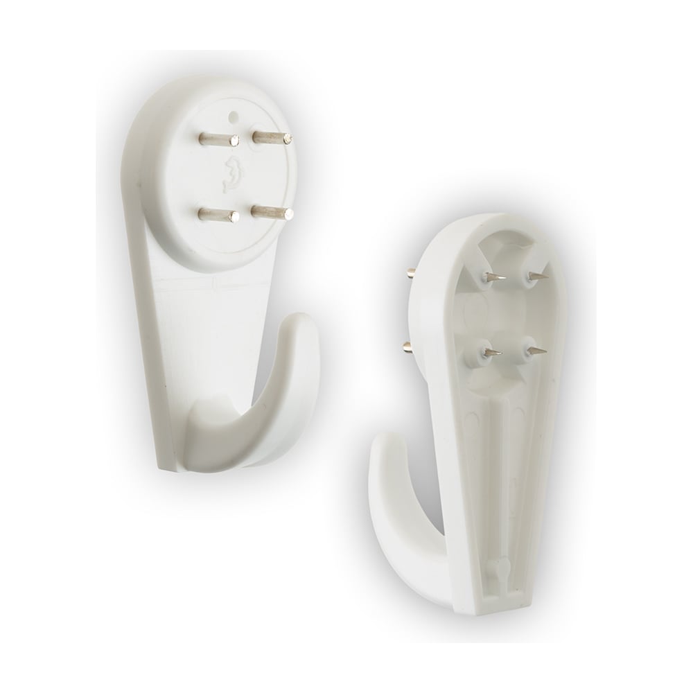 Крючки настенные большие Gamma KRK-12 12x19 мм, 4 шт. 488672 - выгодная ...