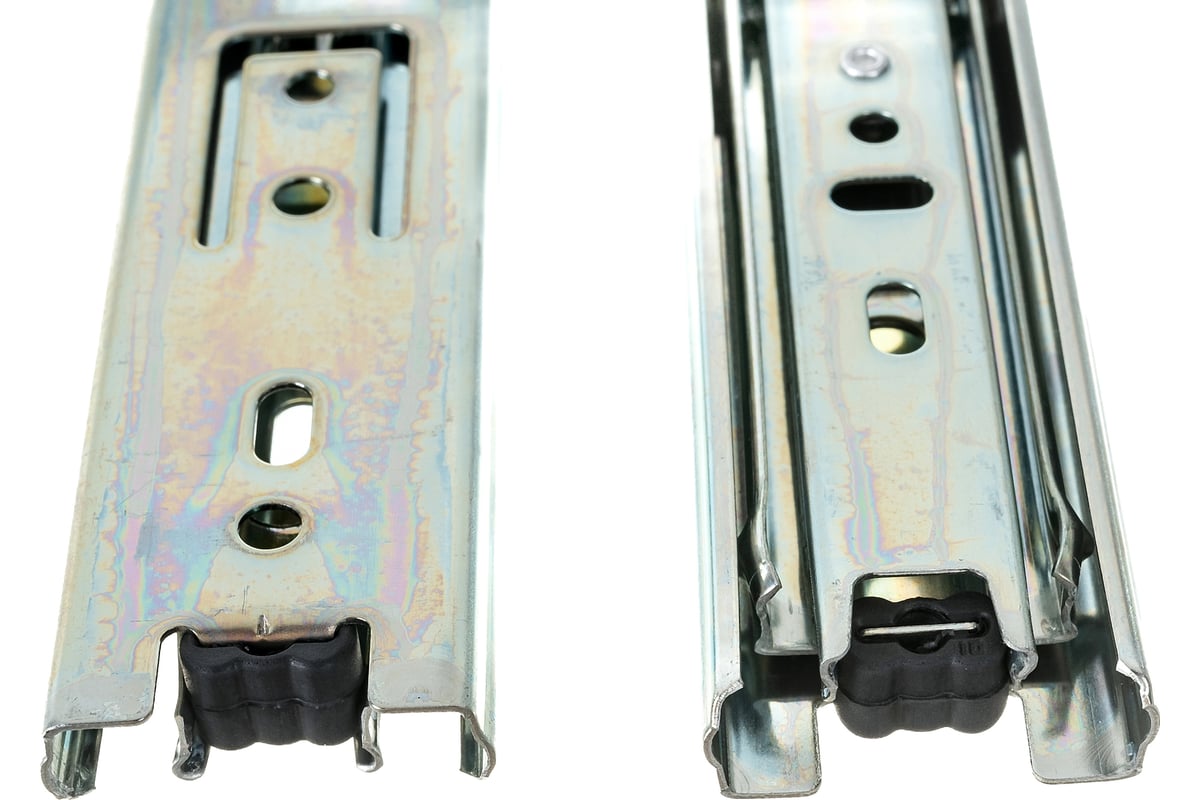 Шариковые направляющие Lemax prof полного выдвижения 35/300 мм, сталь DM35-300W - выгодная цена ...