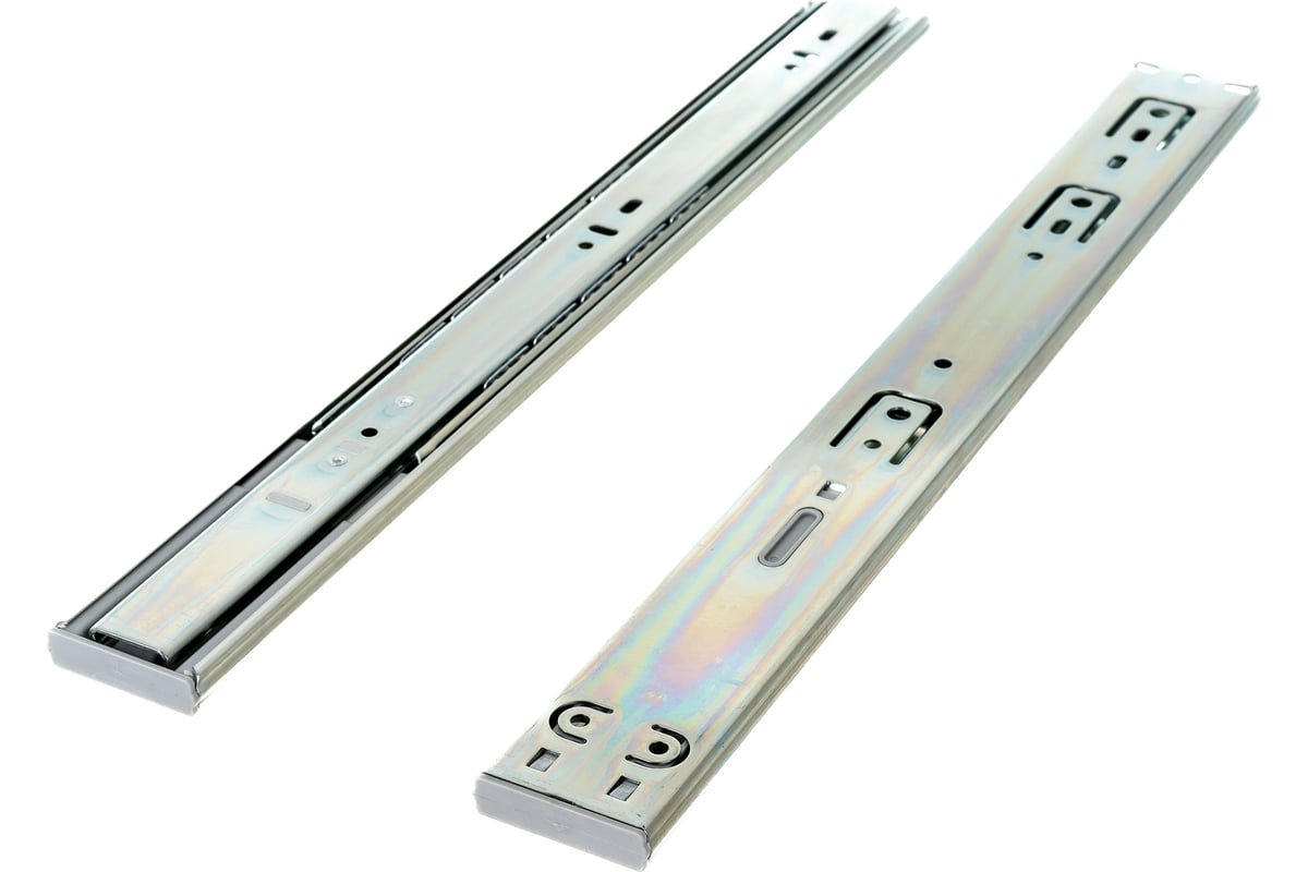 Шариковые направляющие Lemax prof полного выдвижения с доводчиком, 45/400 мм DM45-400-DW ...