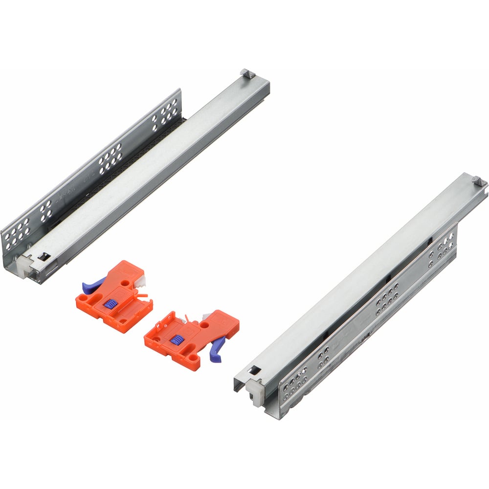 Направляющая скрытого монтажа Lemax prof полное выдвижение, с регул. планкой, 350 мм NS-FK-P03 ...