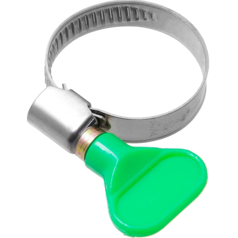 Обжимной хомут из нержавеющей стали MasterProf 20-32 мм, бабочка, 2 шт ИС.140814 - выгодная цена ...